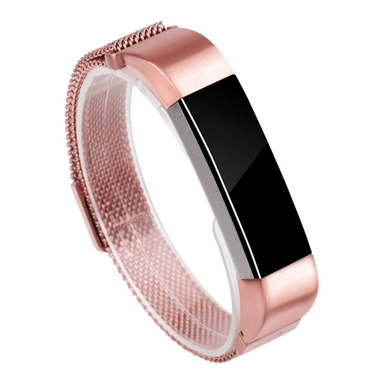 Wearlizer Milanese Loop Bands Metal Stainless Stell Strap for Fitbit ...
